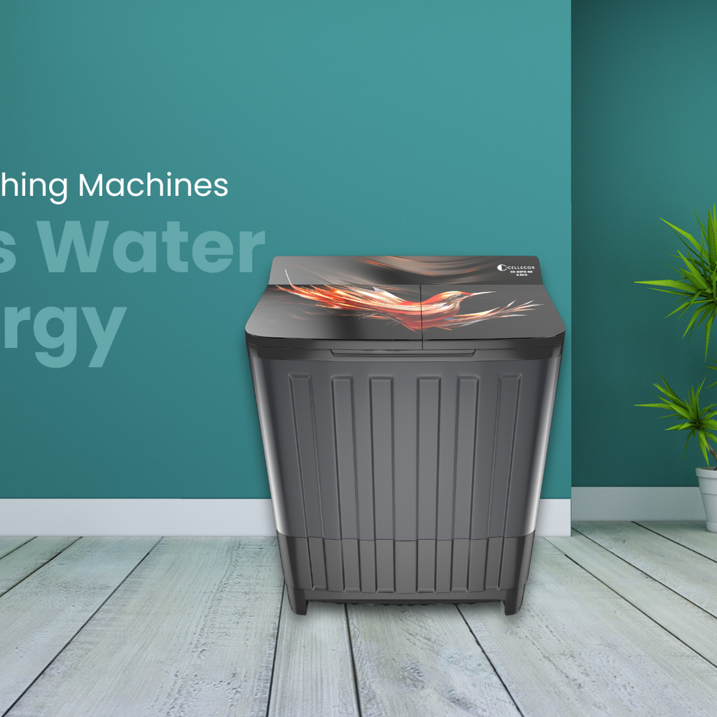 How Cellecor Washing Machines Save Water and Energy