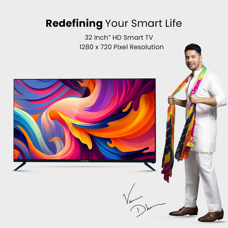 Buy Cellecor Latest LED TV, Smart TV, HD, UHD 4k TV Online