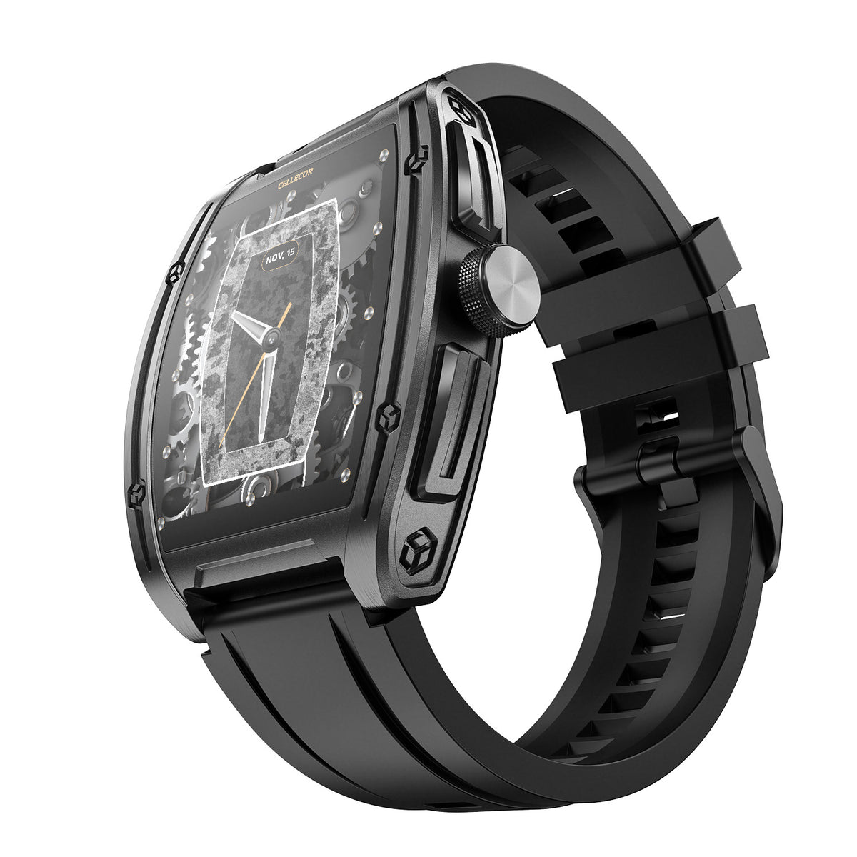 Cellecor E6 Swift 1.76" Ultra HD Display Bluetooth Smartwatch